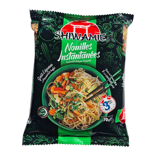 Nouilles instantanées légumes – 70 g – Le Pro 1600