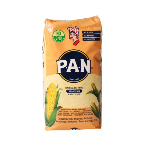 Precooked yellow corn flour – 1 kg – Le Pro 1600