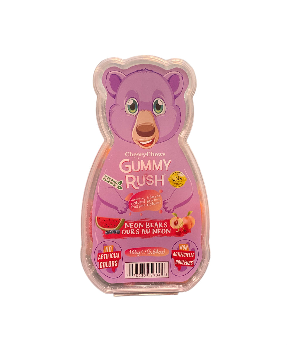 Gummy rush neon bear - 160g – Le Pro 1600