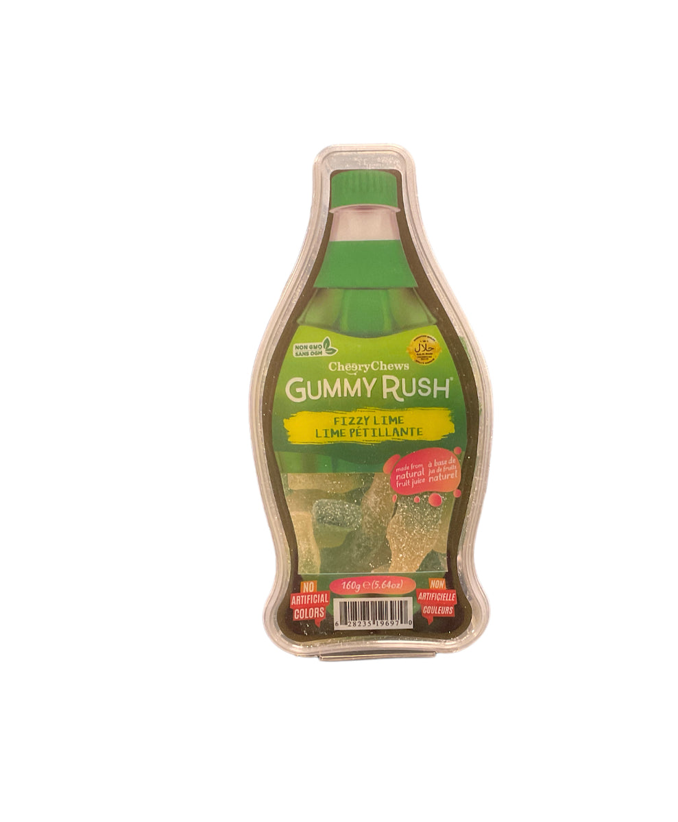 Gummy Rush Sparkling Lime – 160g – Le Pro 1600