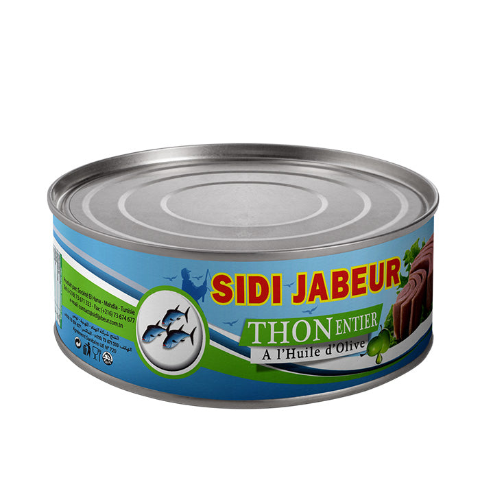 Thon entier à l’huile d’olive – 620 g – Le Pro 1600