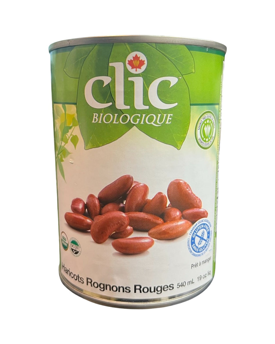Biologique Haricots Rognons Rouges 540mL – Le Pro 1600
