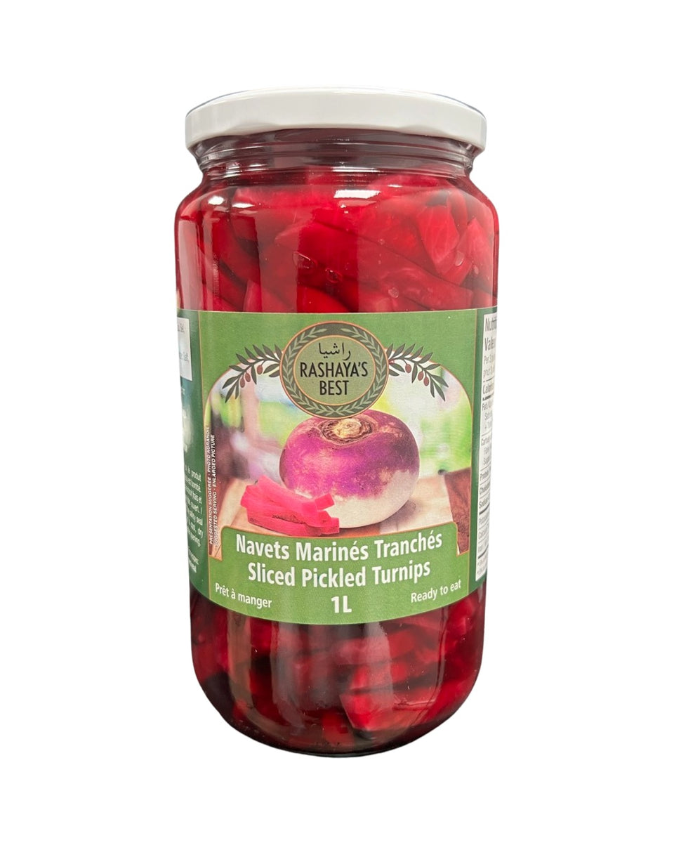 Navets marinés tranchés – 1 L – Le Pro 1600