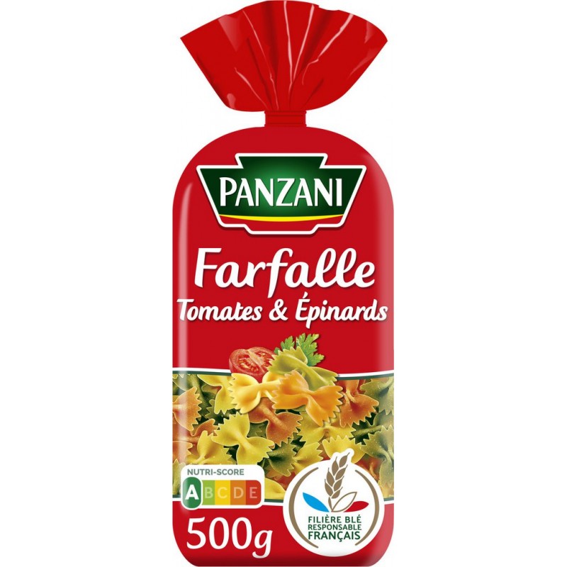 Farfalle tomates et épinards - 500 g – Le Pro 1600